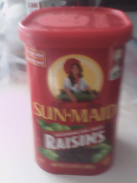 Worst Raisin Container in the History of Man – Interesting Authors Blog